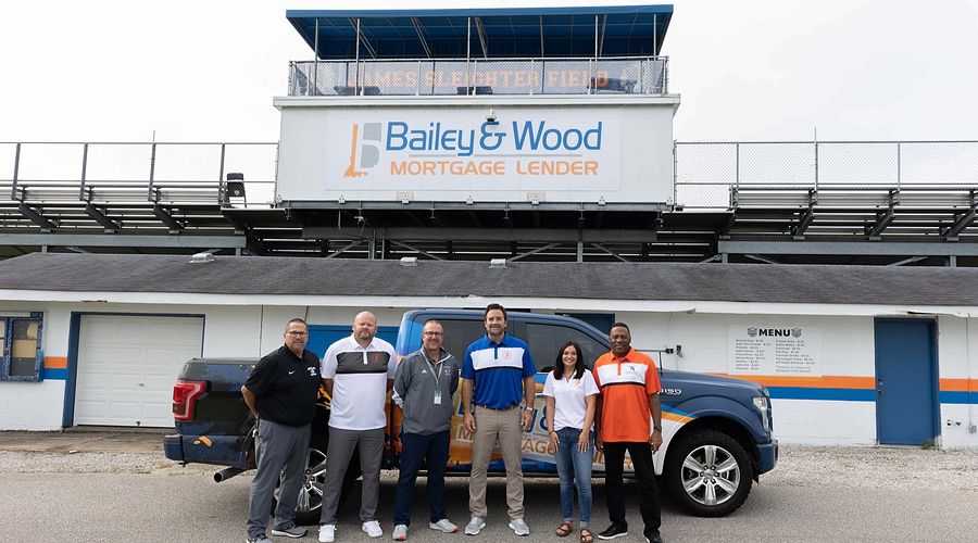 Bailey & Wood on Whiteland Stadium